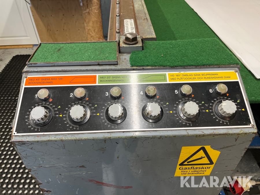 Kantvik Halvautomatisk Schechtl MABO 2000 Plåt Luna, Stockho