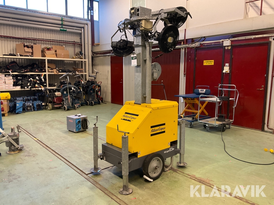 Belysningsmast Atlas Copco Hilight E3+, Jönköping, Klaravik