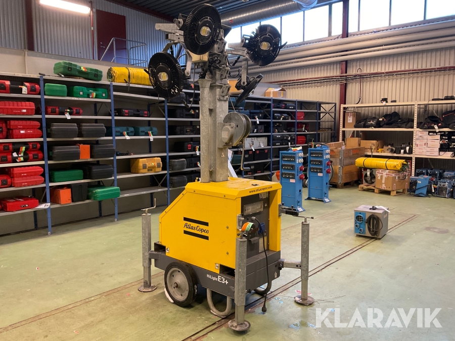 Belysningsmast Atlas Copco Hilight E3+, Jönköping, Klaravik