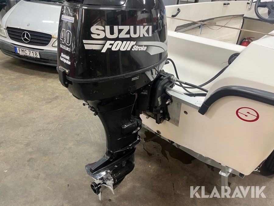 Båtmotor Suzuki DF 40, Skellefteå, Klaravik auktioner