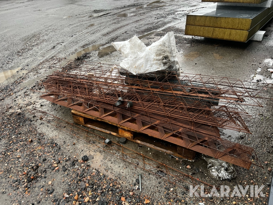 Blandade distanser till armering, Göteborg, Klaravik auktion