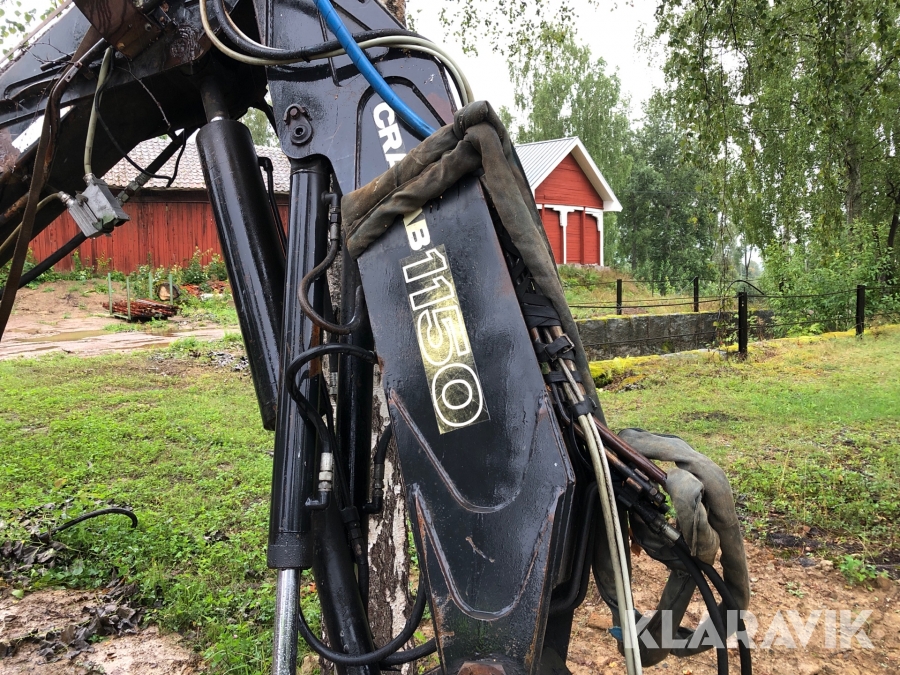 Klaravik Auktioner | Skogskran Cranab 1150