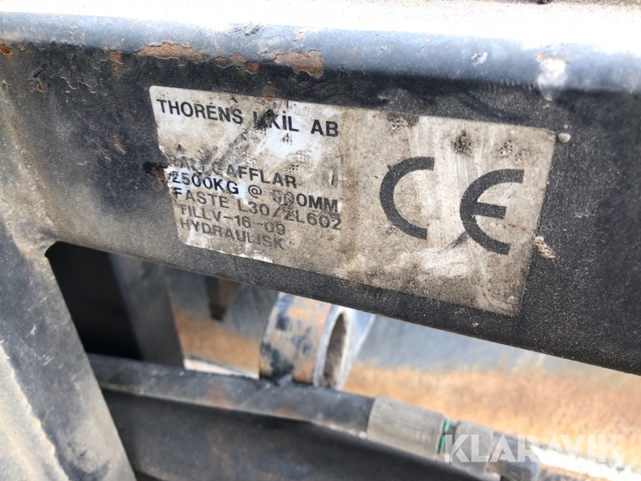 Hjullastare Volvo L30G Skopa & Gafflar