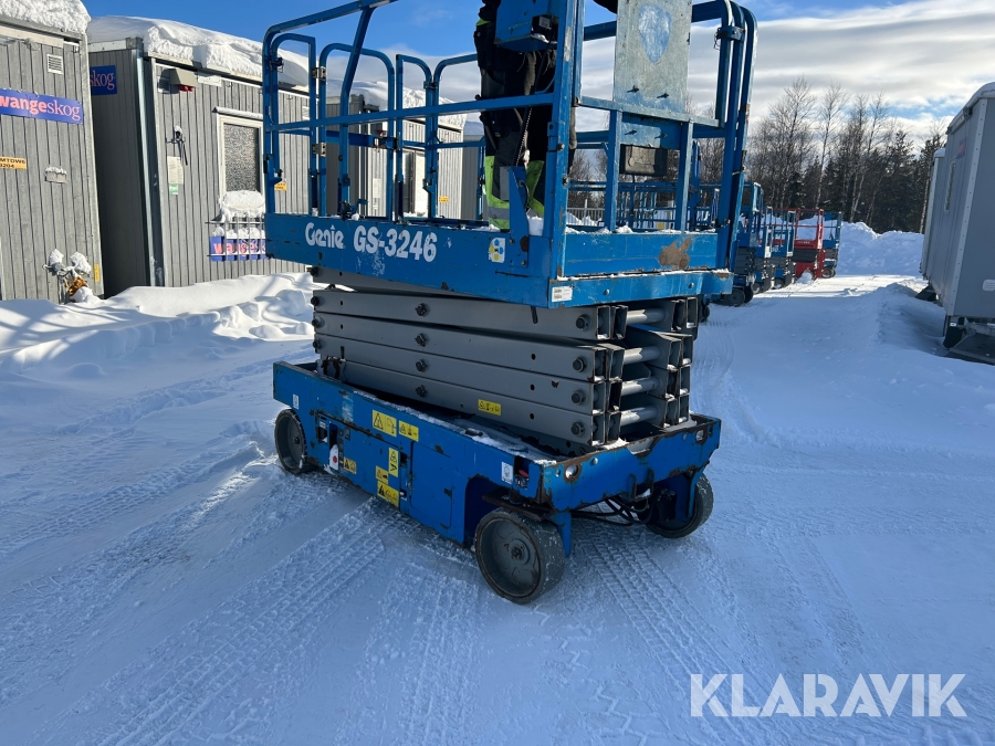 Mobil arbetsplattform Genie GS-3246, Gällivare, Klaravik auk