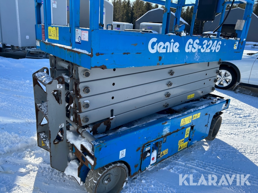 Mobil arbetsplattform Genie GS-3246, Gällivare, Klaravik auk