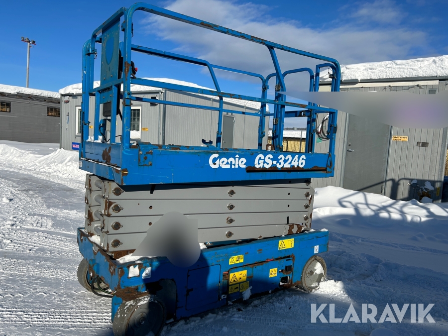 Mobil arbetsplattform Genie GS-3246, Gällivare, Klaravik auk