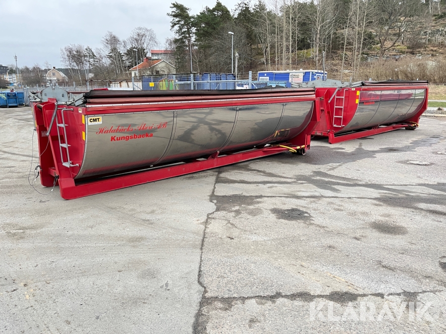 Asfaltsflak 2 st CMT ASF 13/16, Kungsbacka, Klaravik auktion