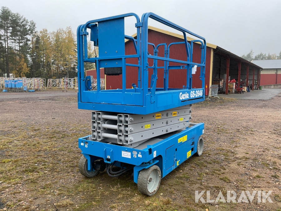 Saxlift Genie GS2646, Jönköping, Klaravik auktioner
