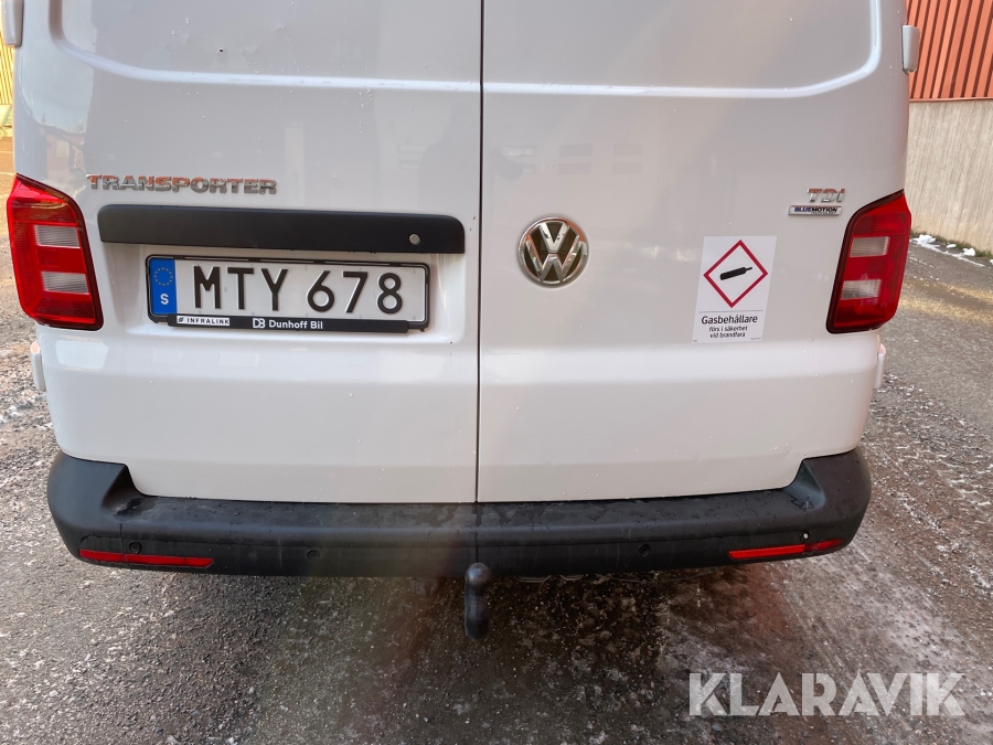 Skåpbil Volkswagen Transporter TDI Bluemotion, Borlänge, Kla