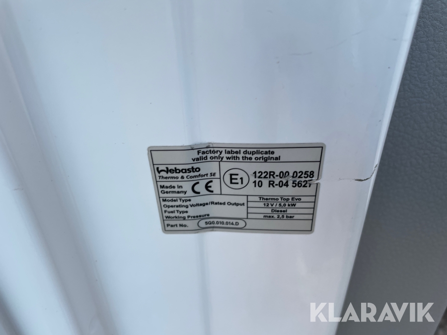 Skåpbil Volkswagen Transporter TDI Bluemotion, Borlänge, Kla