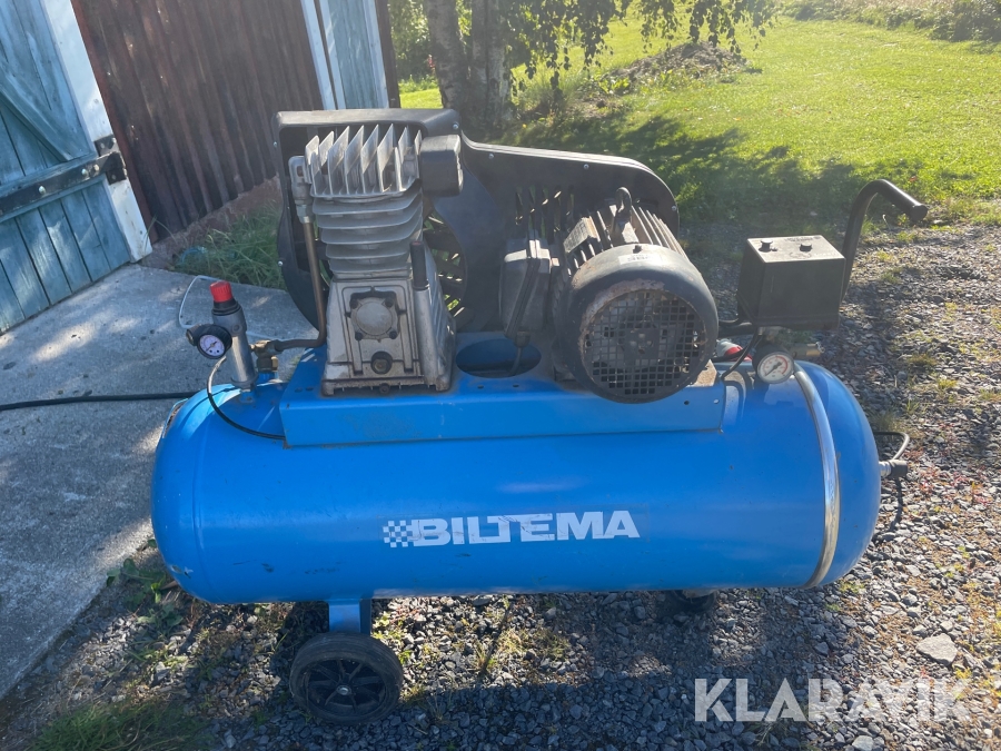 Kompressor Biltema LT100, Sollefteå, Klaravik auktioner
