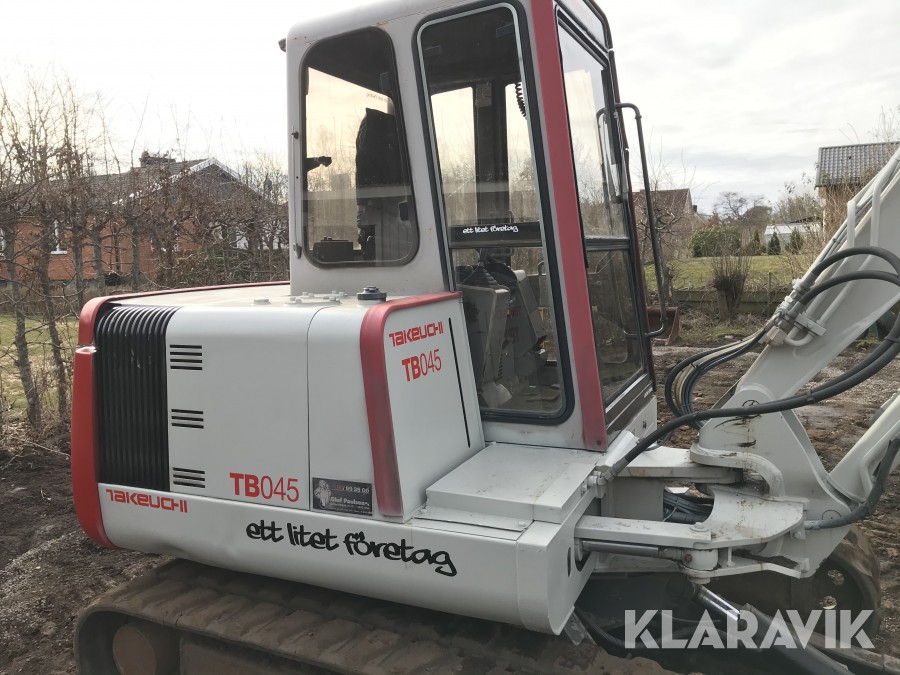Grävmaskin Takeuchi TB045