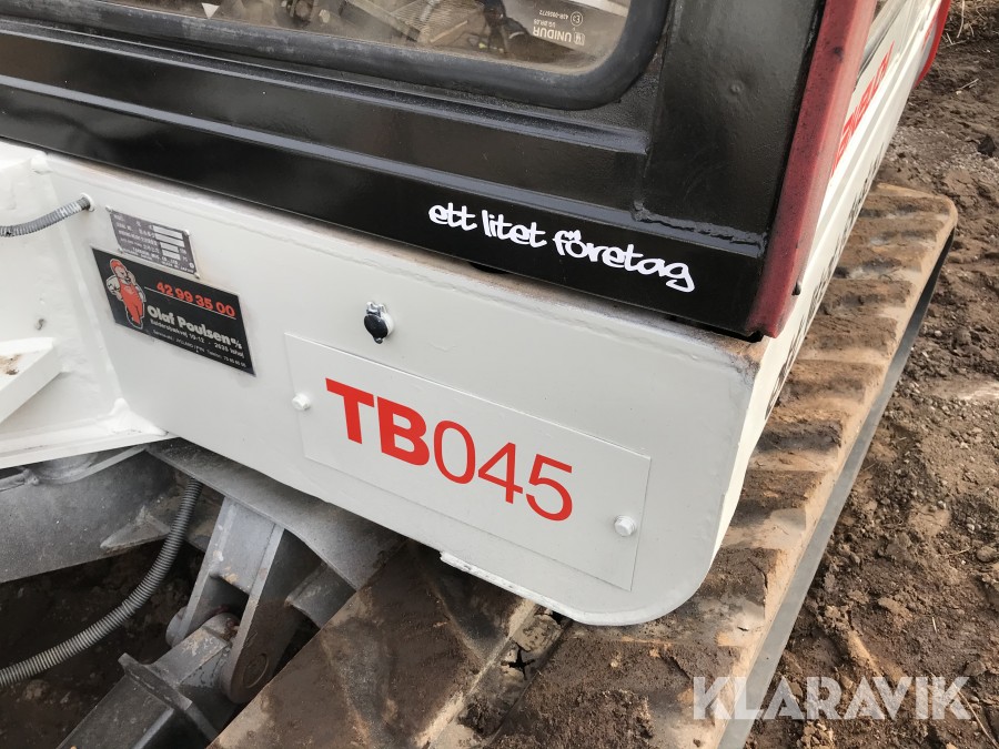 Grävmaskin Takeuchi TB045