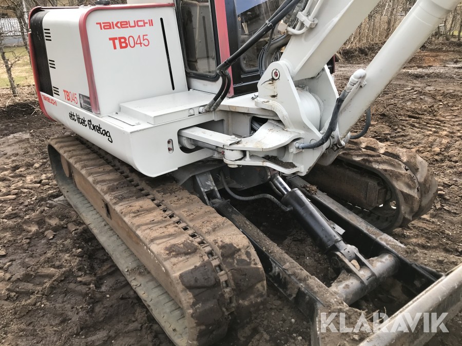 Grävmaskin Takeuchi TB045