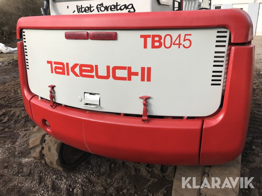 Grävmaskin Takeuchi TB045