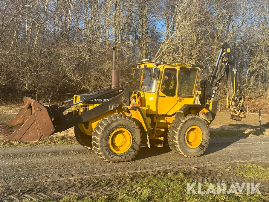 Grävlastare Volvo BM 6300, Skurup, Klaravik auktioner