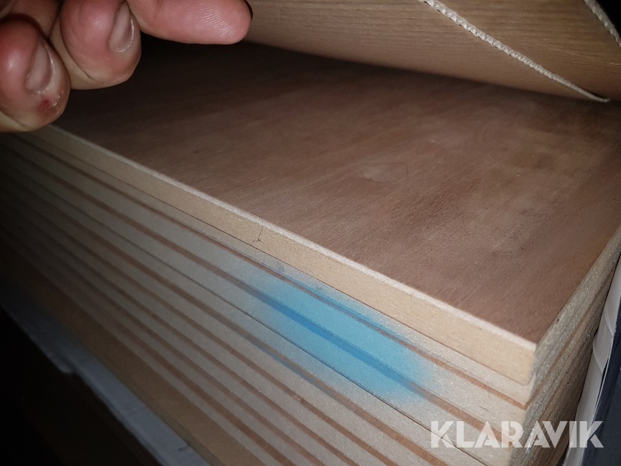 Parti MDF-skivor Nordiska Fanerfabriken