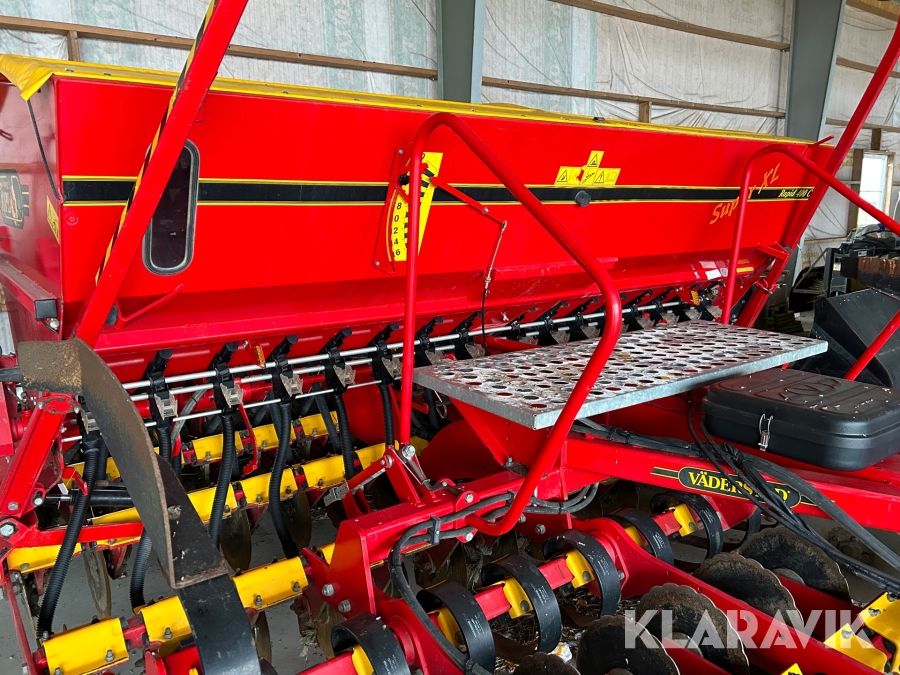 Såmaskin Väderstad Rapid 400C, Uppsala, Klaravik auktioner