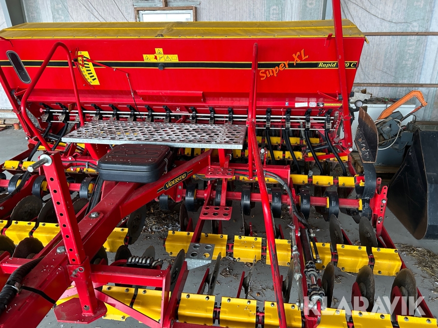 Såmaskin Väderstad Rapid 400C, Uppsala, Klaravik auktioner