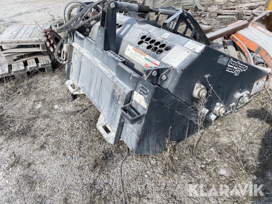 Markberedare Bobcat Landscape rake LR 5B, Gotland, Klaravik