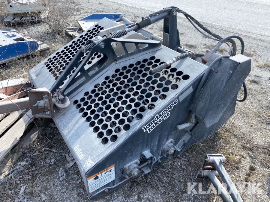 Markberedare Bobcat Landscape rake LR 5B, Gotland, Klaravik