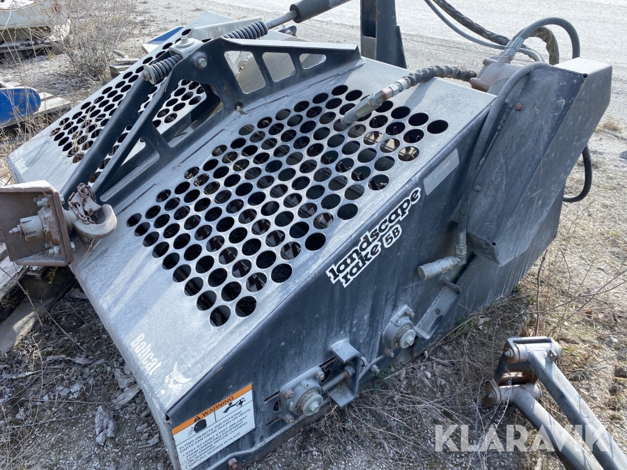 Markberedare Bobcat Landscape rake LR 5B, Gotland, Klaravik