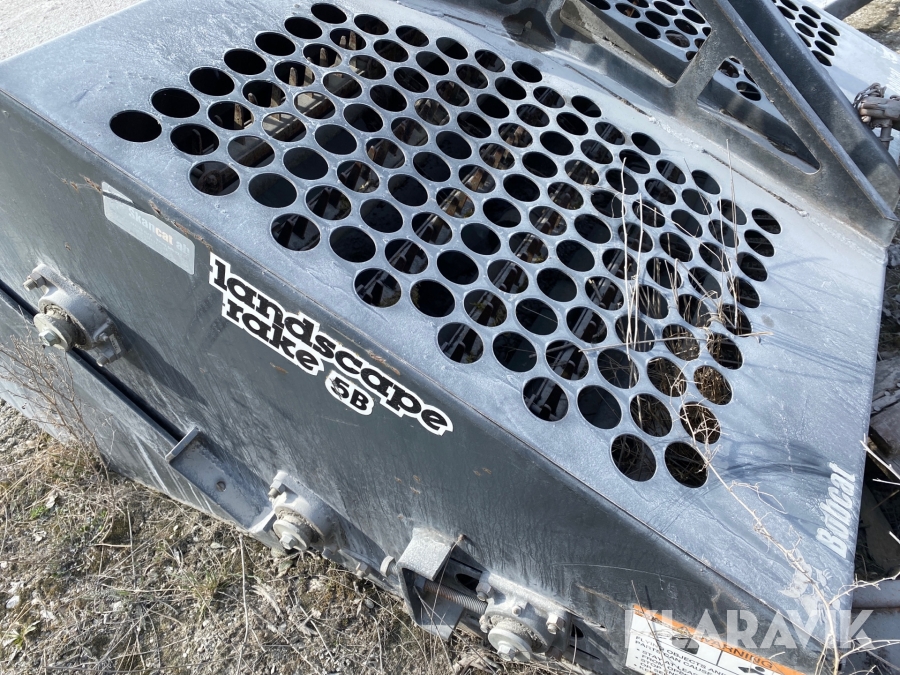 Markberedare Bobcat Landscape rake LR 5B, Gotland, Klaravik