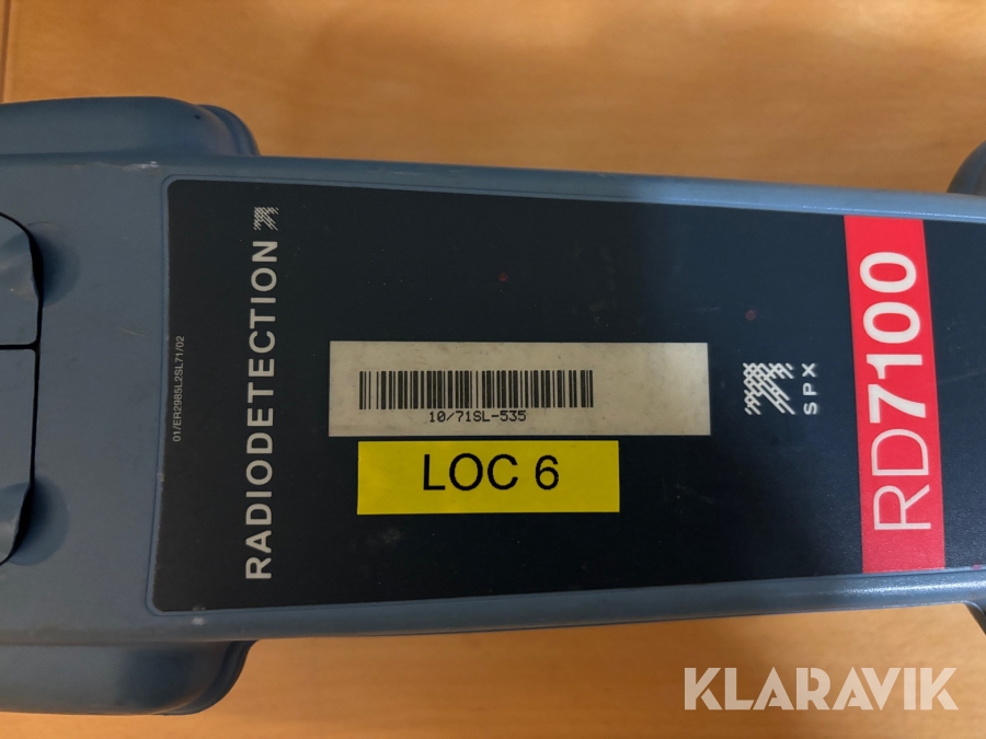 Kabeldetektor Radiodetection RD7100, Sundbyberg, Klaravik au