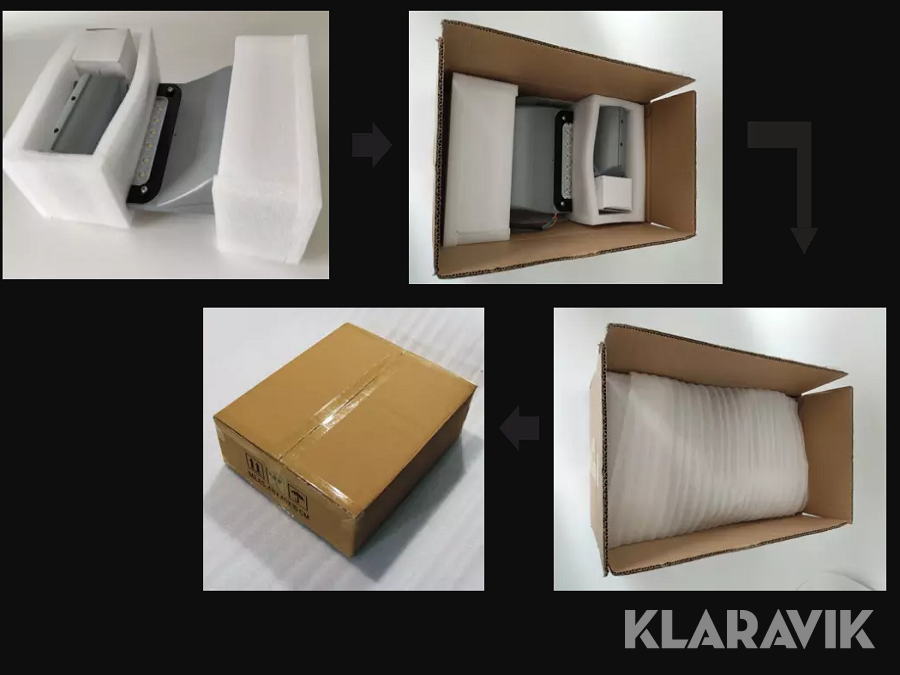 Gatubelysning 100W 4st (Philips LED Chip), Järfälla, Klara