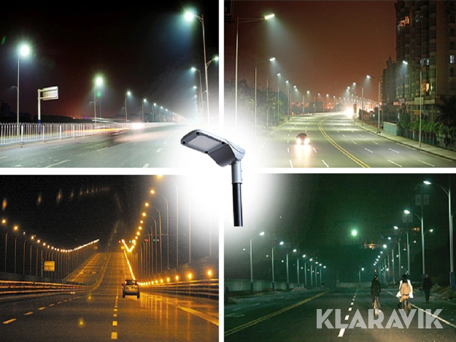 Gatubelysning 100W 4st (Philips LED Chip), Järfälla, Klara