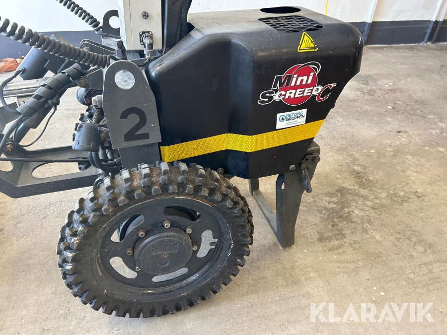 Betong Laserläggare Somero Mini Screed C, Luleå, Klaravik au