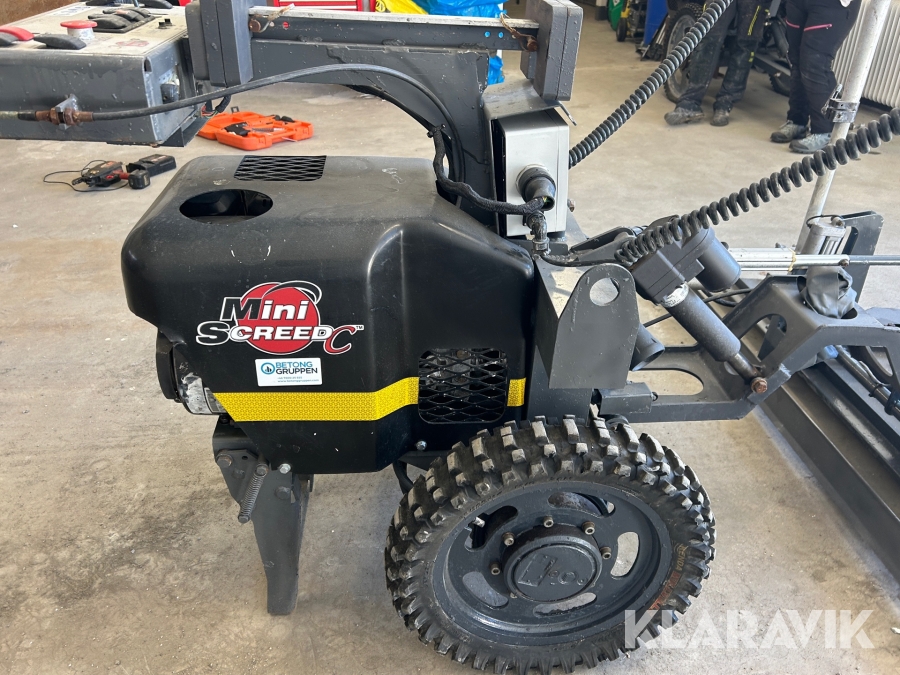 Betong Laserläggare Somero Mini Screed C, Luleå, Klaravik au