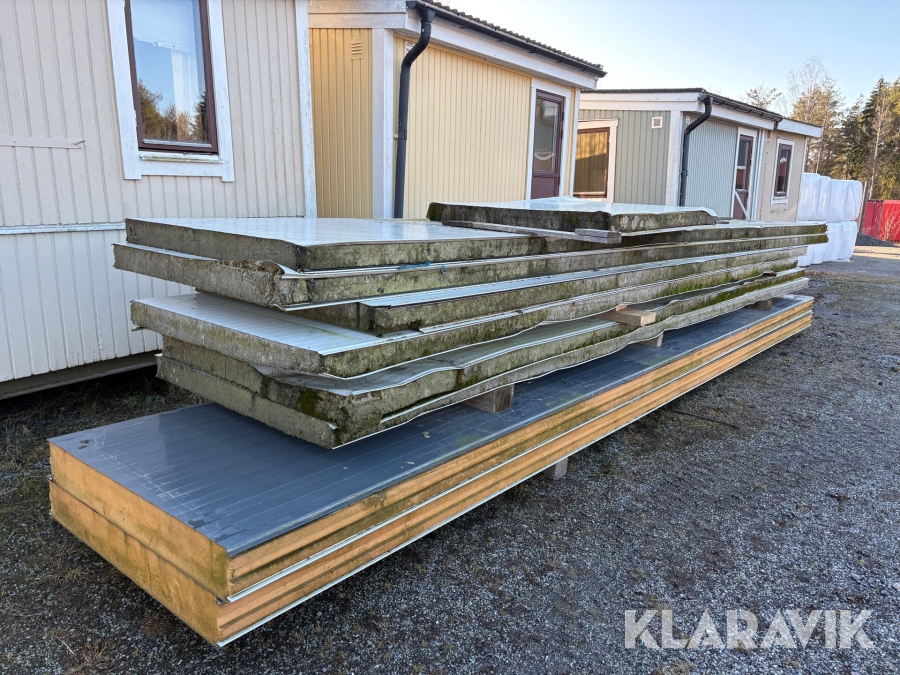 Sandwichpaneler, Norrtälje, Klaravik auktioner
