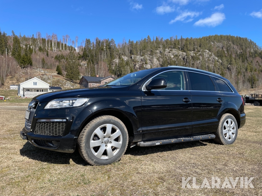 A-Traktor Audi Q7, Sundsvall, Klaravik auktioner