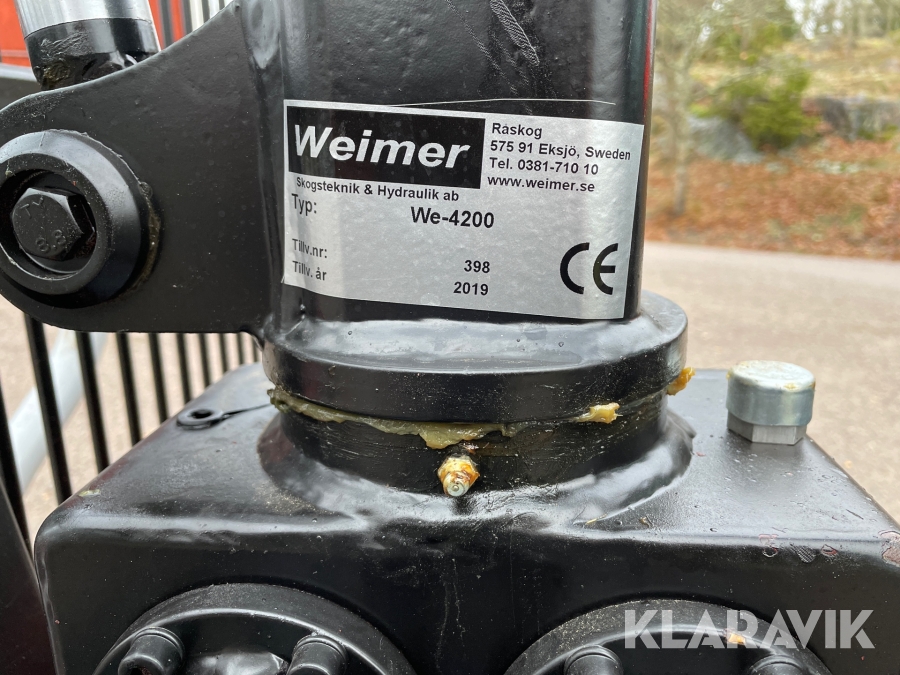 Skogsvagn Weimer We-5:an 4G, Västervik,