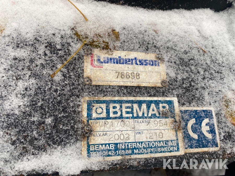 Vikplog Bemab VP170, Västerås, Klaravik