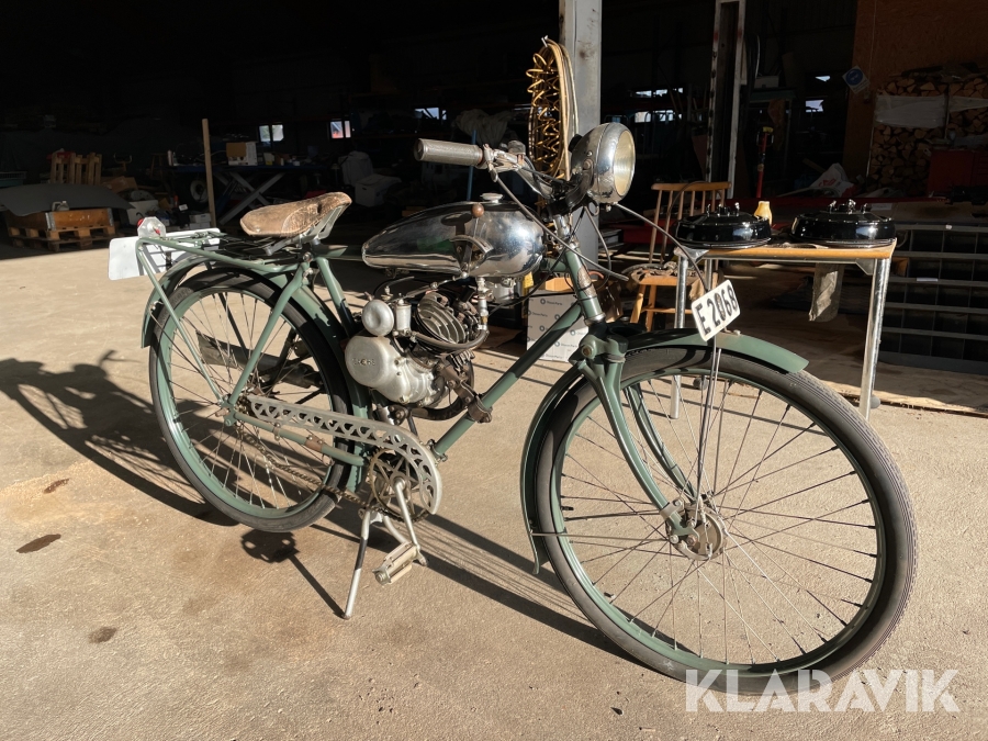 Veteranmotorcykel Sprinter 98cc, Västervik, Klaravik auktion