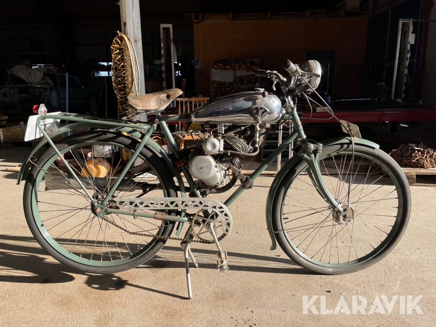 Veteranmotorcykel Sprinter 98cc, Västervik, Klaravik auktion