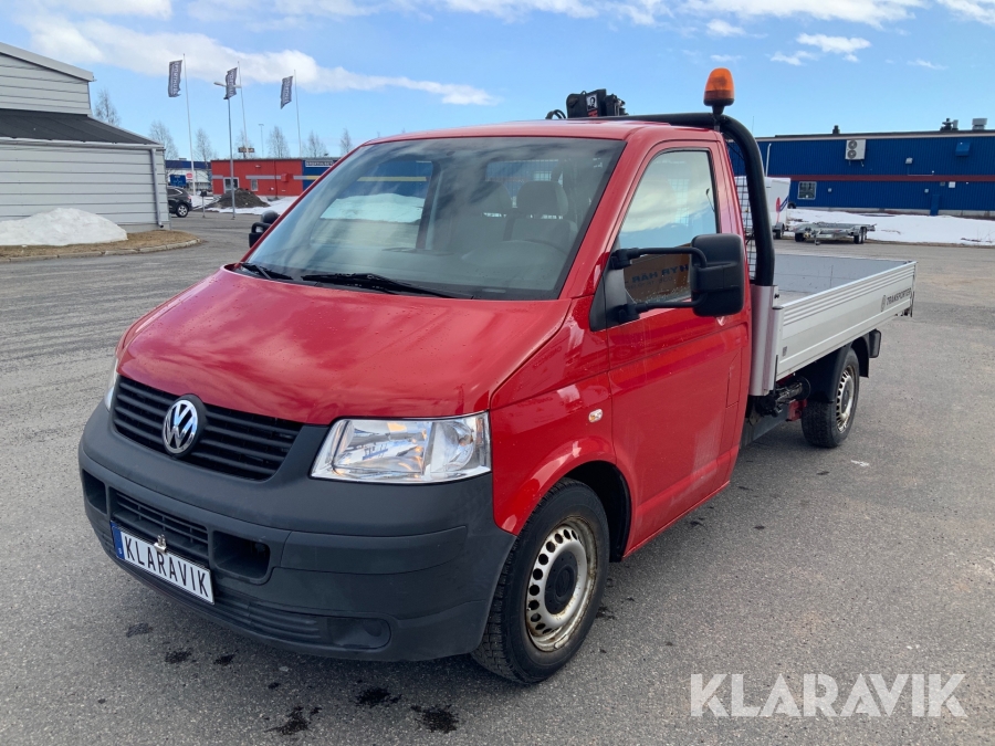 Pickup Volkswagen Transporter 1,9 Hiab kran 013T