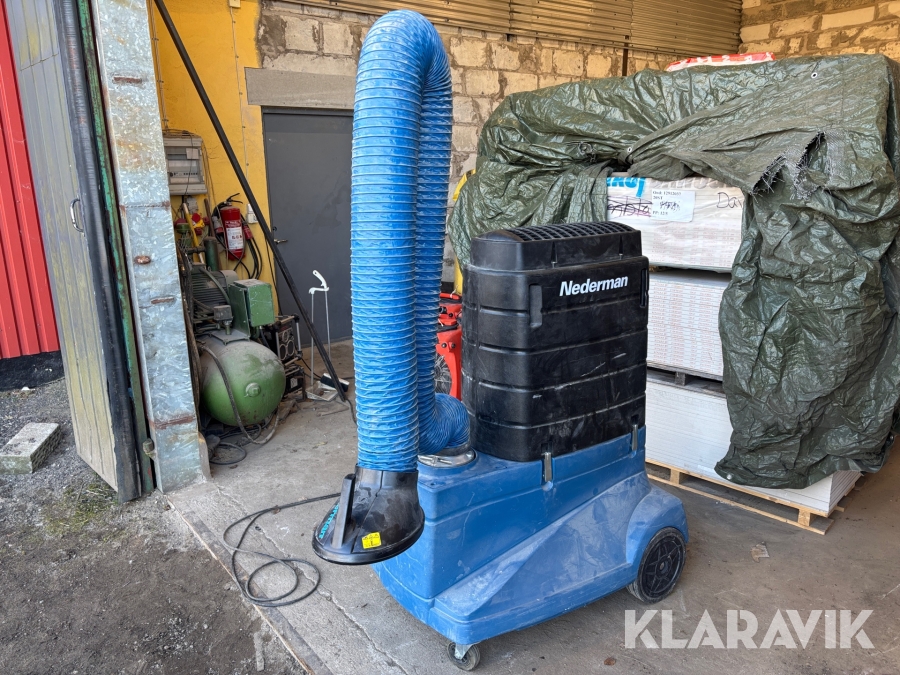 Svetsutsug Nederman Filter vart 3m 230v, Hörby, Klaravik auk