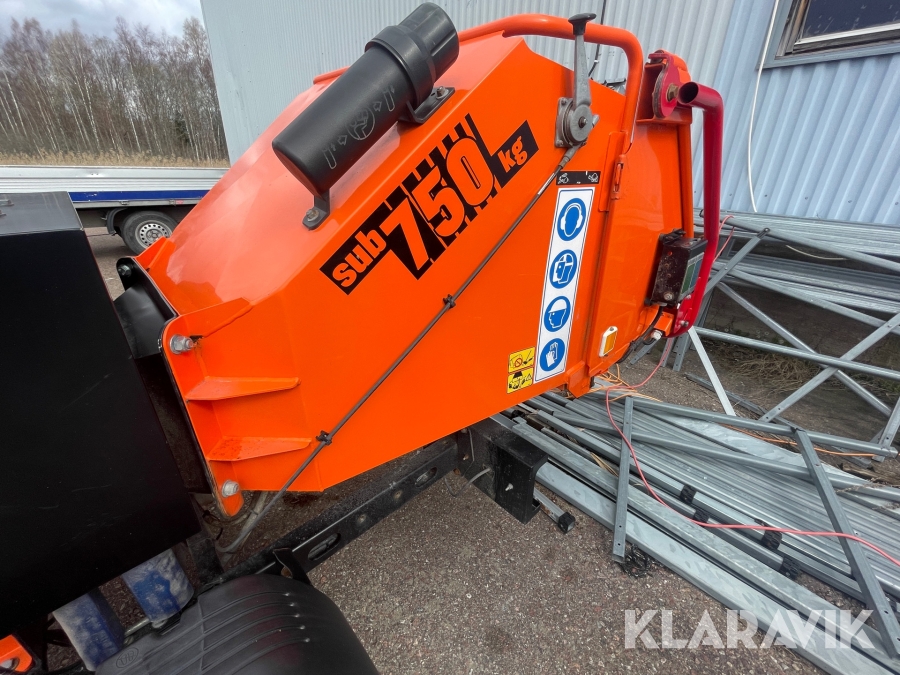 Flistugg Timberwolf TW230DHB, Avesta, Klaravik auktioner