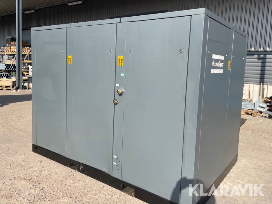 Kompressor Atlas Copco GA 160 W, Sunne, Klaravik auktioner