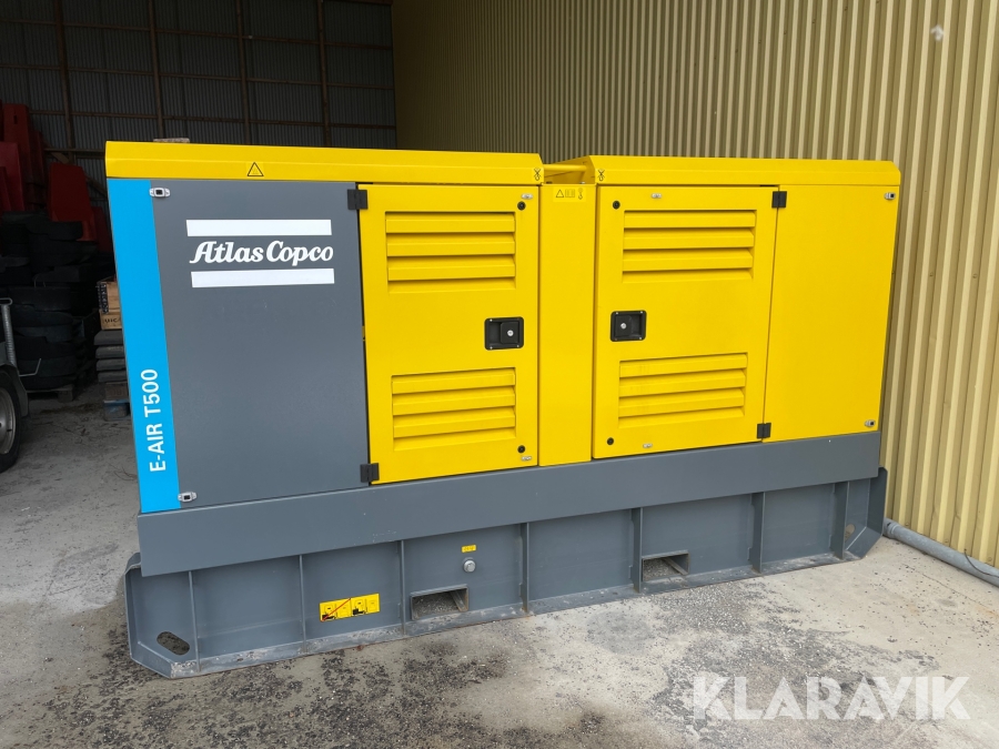 Kompressor E-Air Atlas Copco T-500, Härnösand,