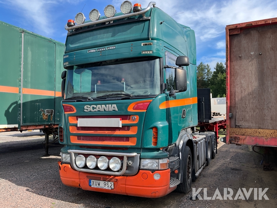 Lastbil Scania R500, Luleå, Klaravik auktioner