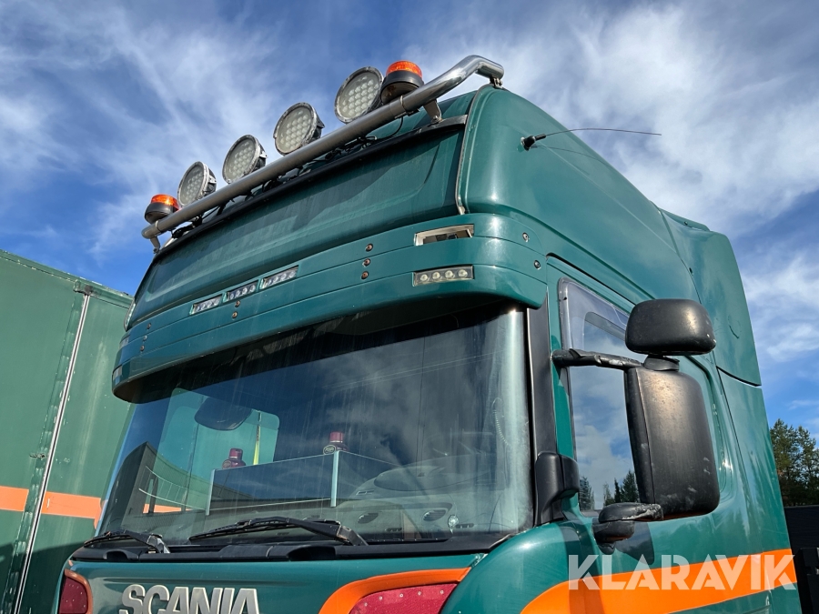 Lastbil Scania R500, Luleå, Klaravik auktioner