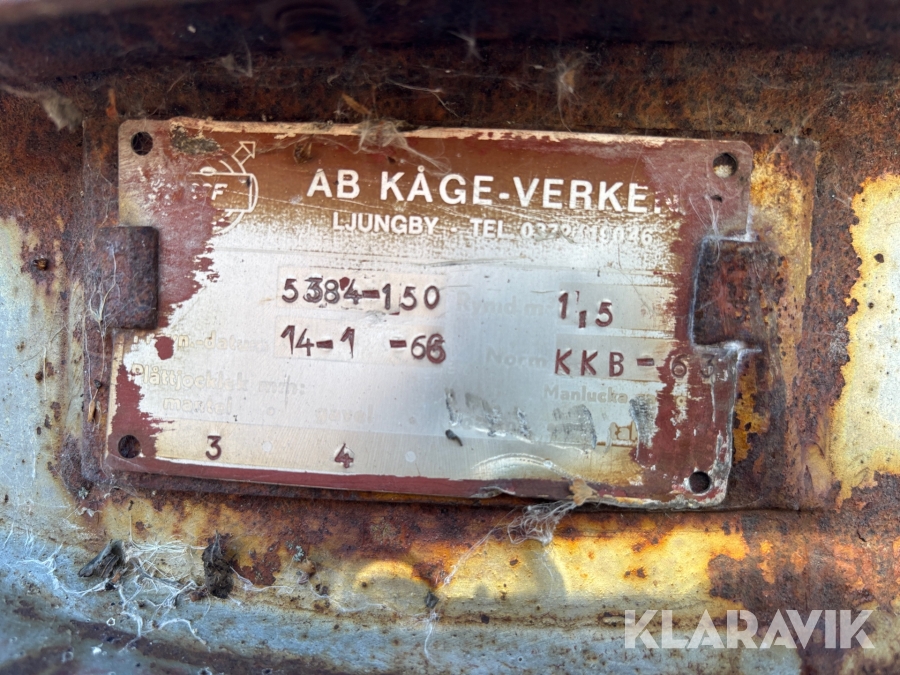 Bränsletank, Åre, Klaravik auktioner