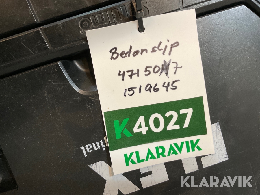 Betongslip Flex LD 15-10 125 R, Jönköping, Klaravik auktione