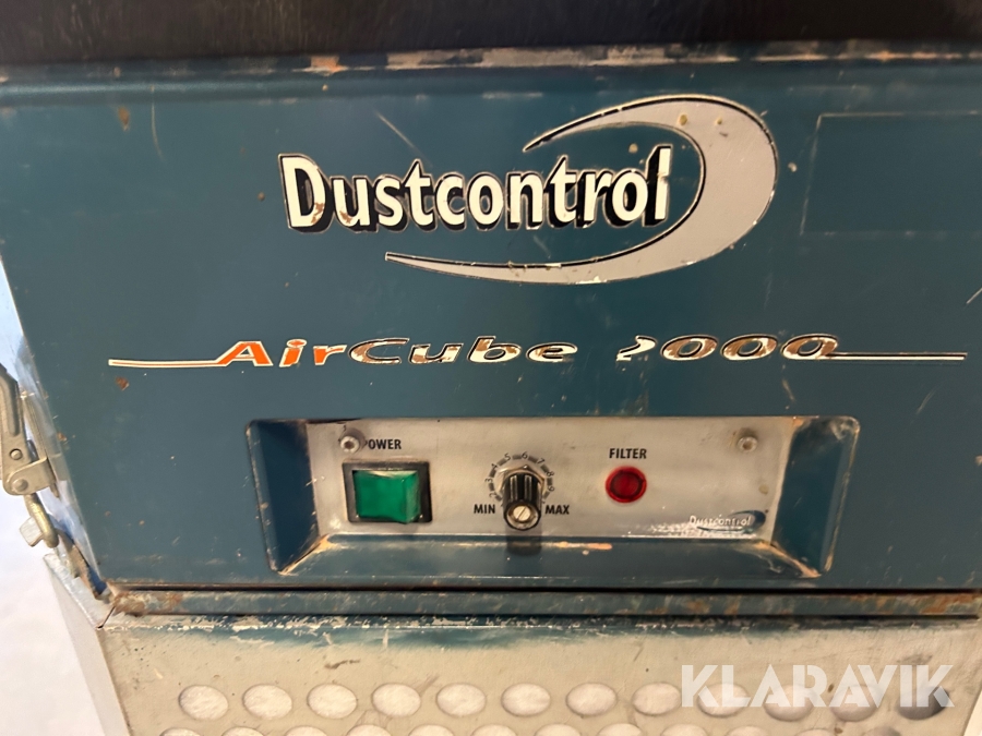 Luftrenare Dustcontrol DC Aircube 2000, Ängelholm, Klaravik