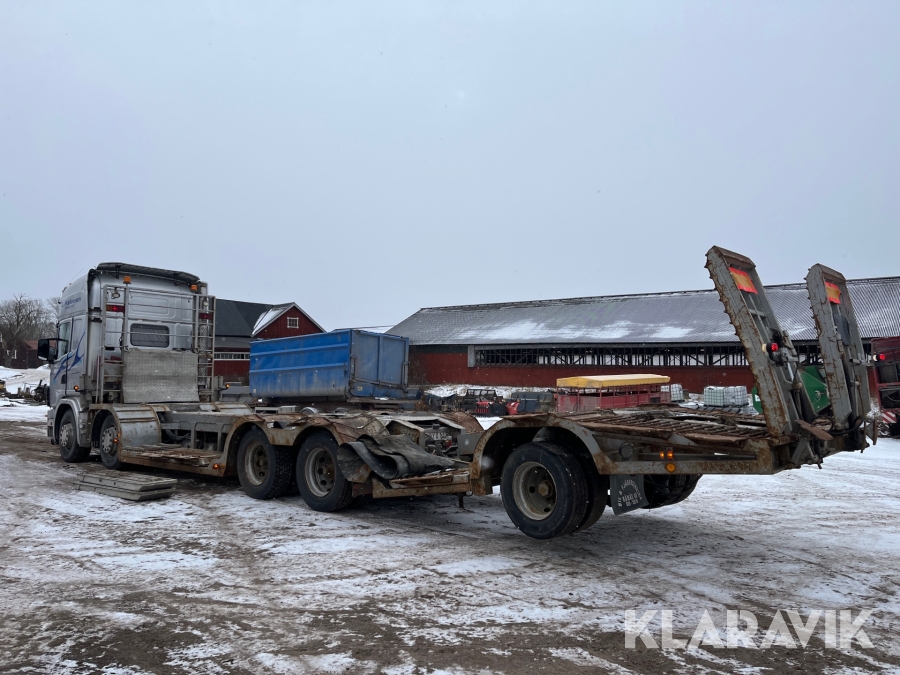Lastbil dunderbygge Scania R164gb8x4 480, Sandviken, Klaravi
