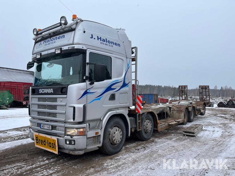 Lastbil dunderbygge Scania R164gb8x4 480, Sandviken, Klaravi
